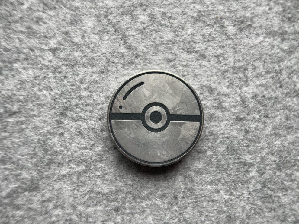 Brass Pokemon Haptic Coin - RotaClicks