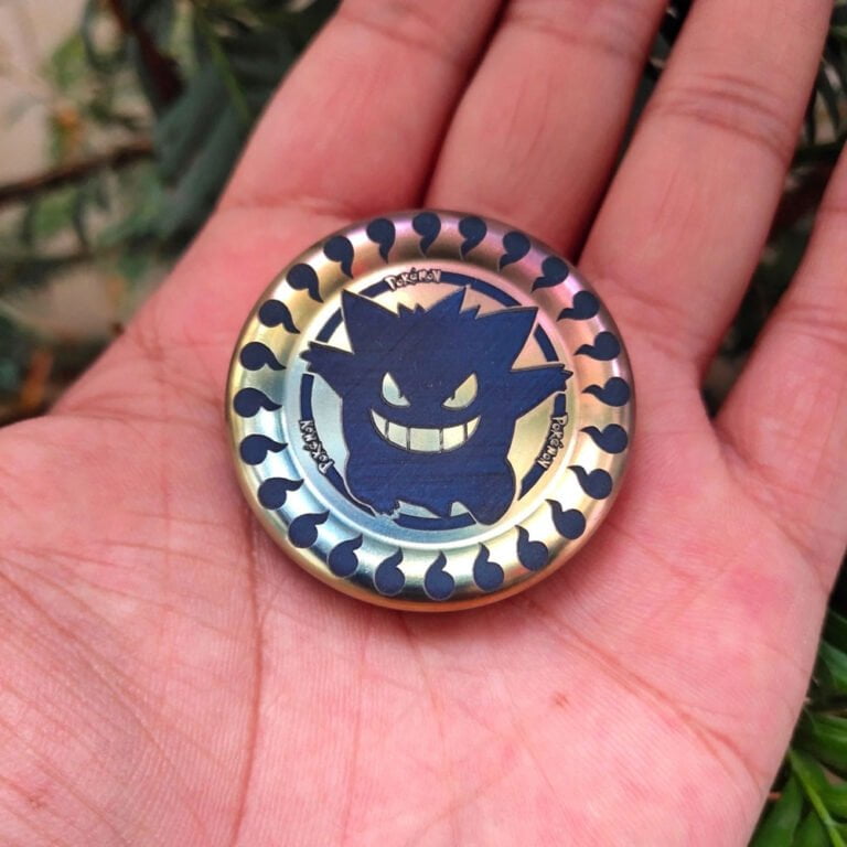 Pokemon Gengar Fidget Slider Haptic Coin - RotaClicks