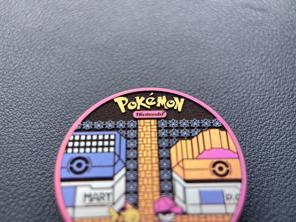 Brass Pokemon Haptic Coin - RotaClicks
